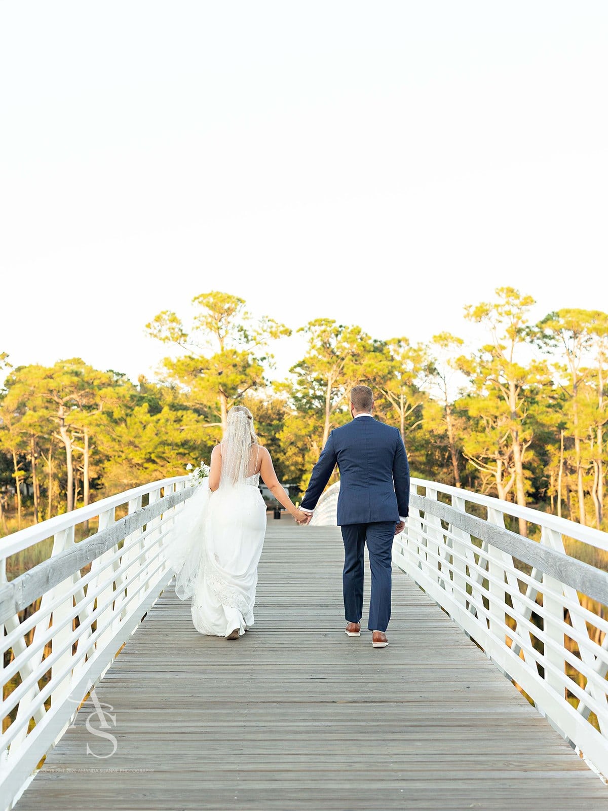 Brittney + Dustin’s Watercolor Lake House Wedding